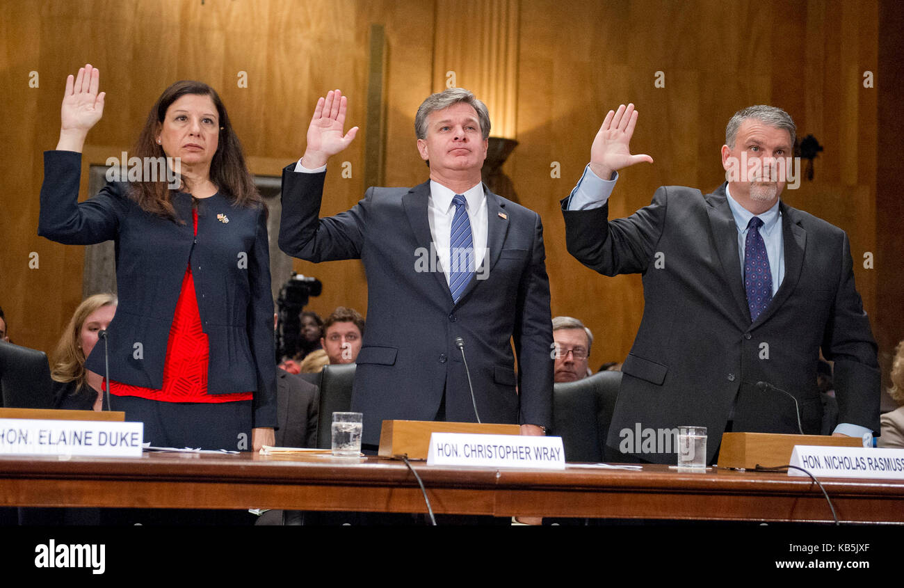 From left to right: Acting United States Secretary of Homeland Security ...