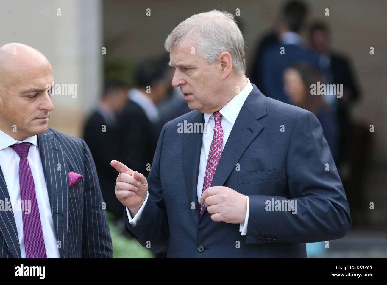 Sydney, Australia. 28th Sep, 2017. Pictured: Prince Andrew and ...