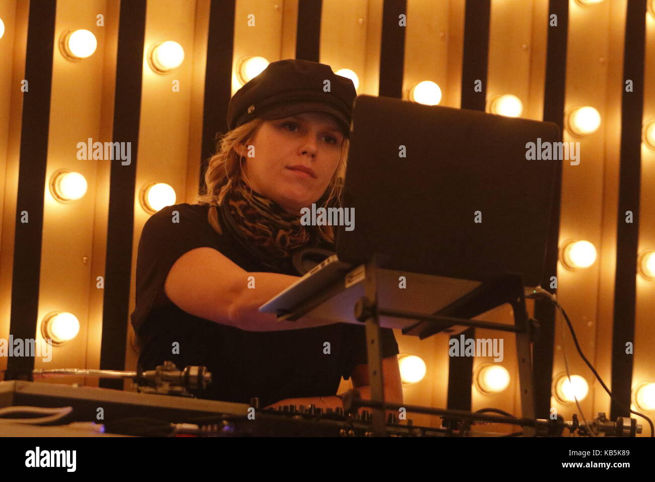 Barcelona, Spain. 28th Sep, 2017. Alexandra Richards daughter of ...