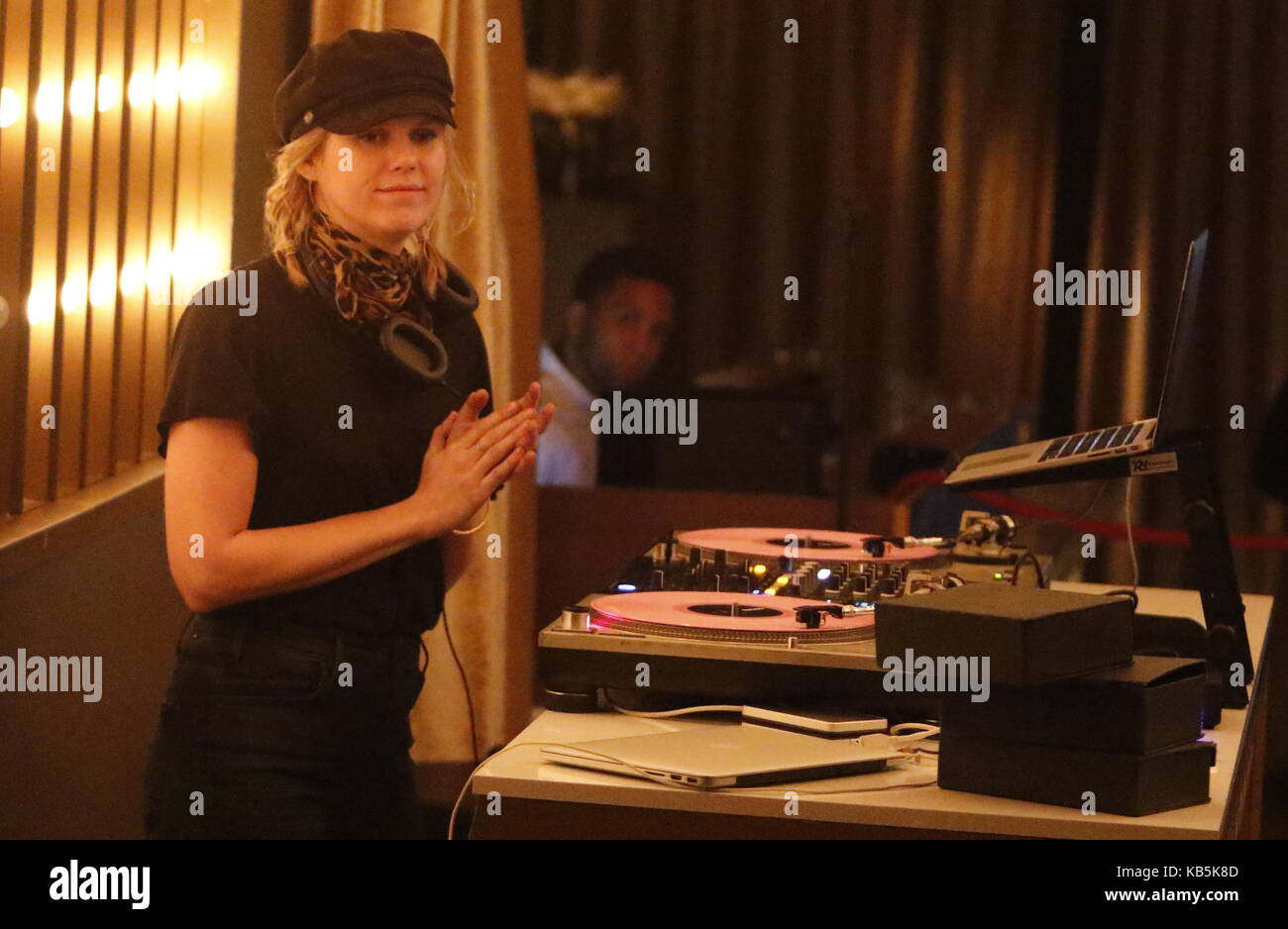 Barcelona, Spain. 28th Sep, 2017. Alexandra Richards daughter of ...