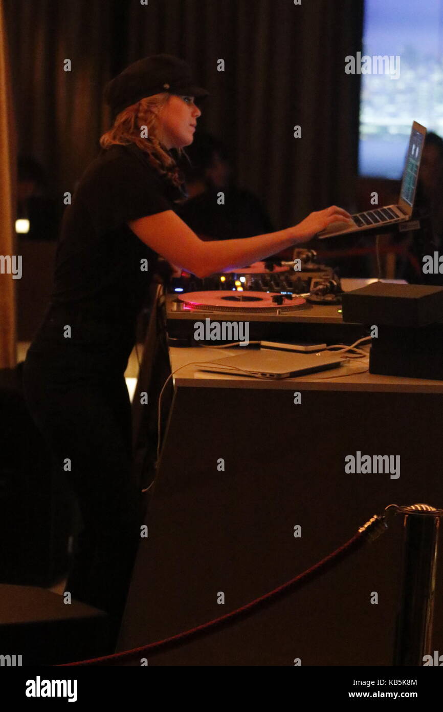 Barcelona, Spain. 28th Sep, 2017. Alexandra Richards daughter of ...