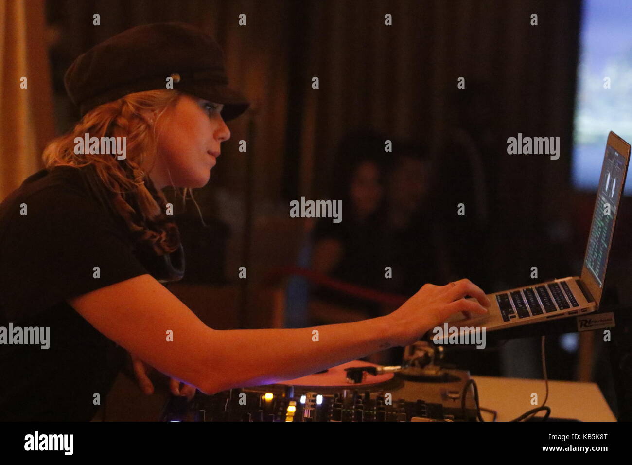 Barcelona, Spain. 28th Sep, 2017. Alexandra Richards daughter of ...