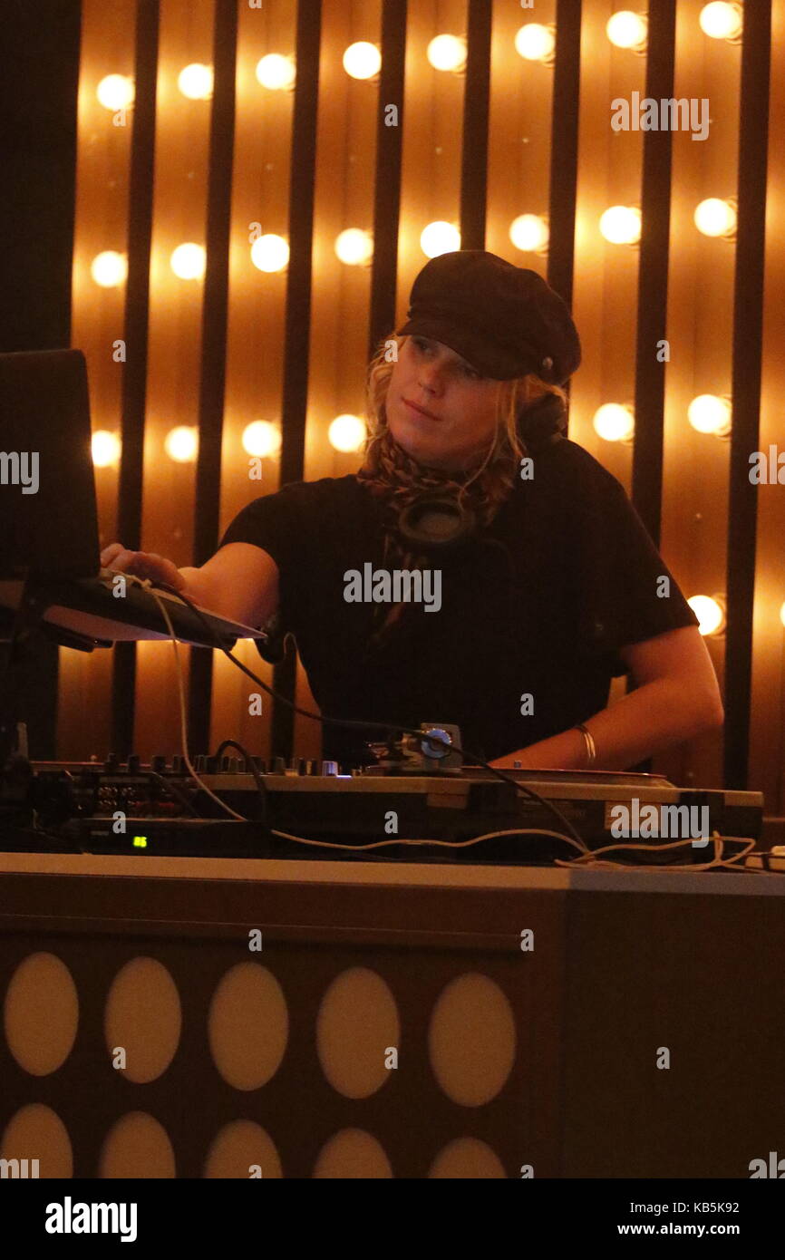 Barcelona, Spain. 28th Sep, 2017. Alexandra Richards daughter of ...