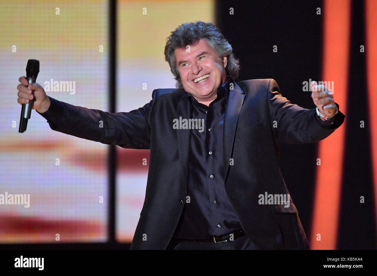 Zwickau, Germany. 27th Sep, 2017. Austrian Schlager singer Andy Borg ...