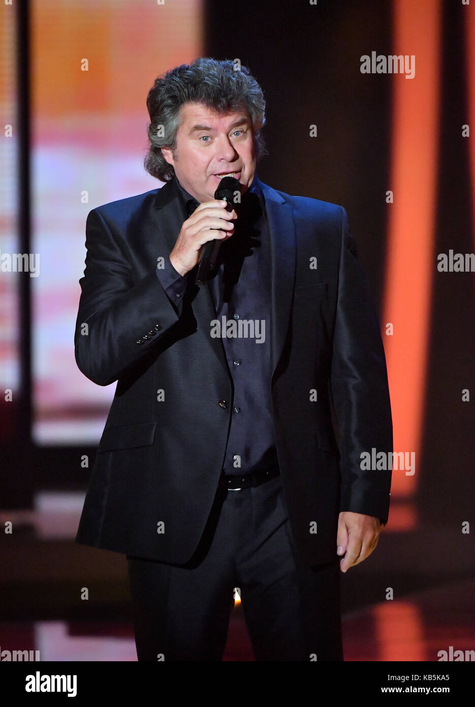 Zwickau, Germany. 27th Sep, 2017. Austrian Schlager singer Andy Borg ...