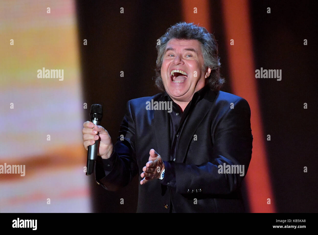 Zwickau, Germany. 27th Sep, 2017. Austrian Schlager singer Andy Borg ...