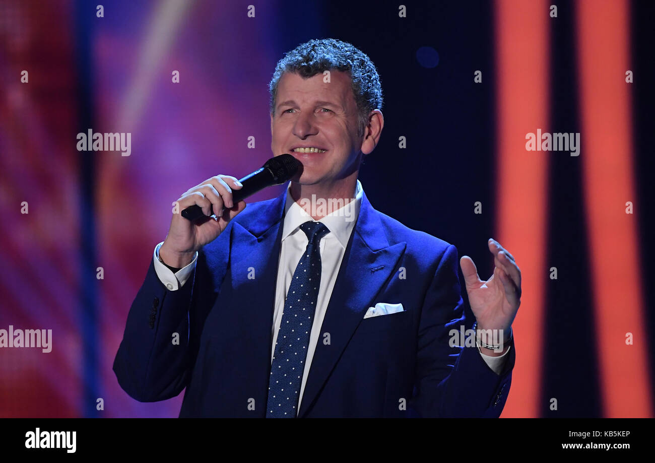 Zwickau, Germany. 27th Sep, 2017. Argentinean-Austrian Schlager singer ...