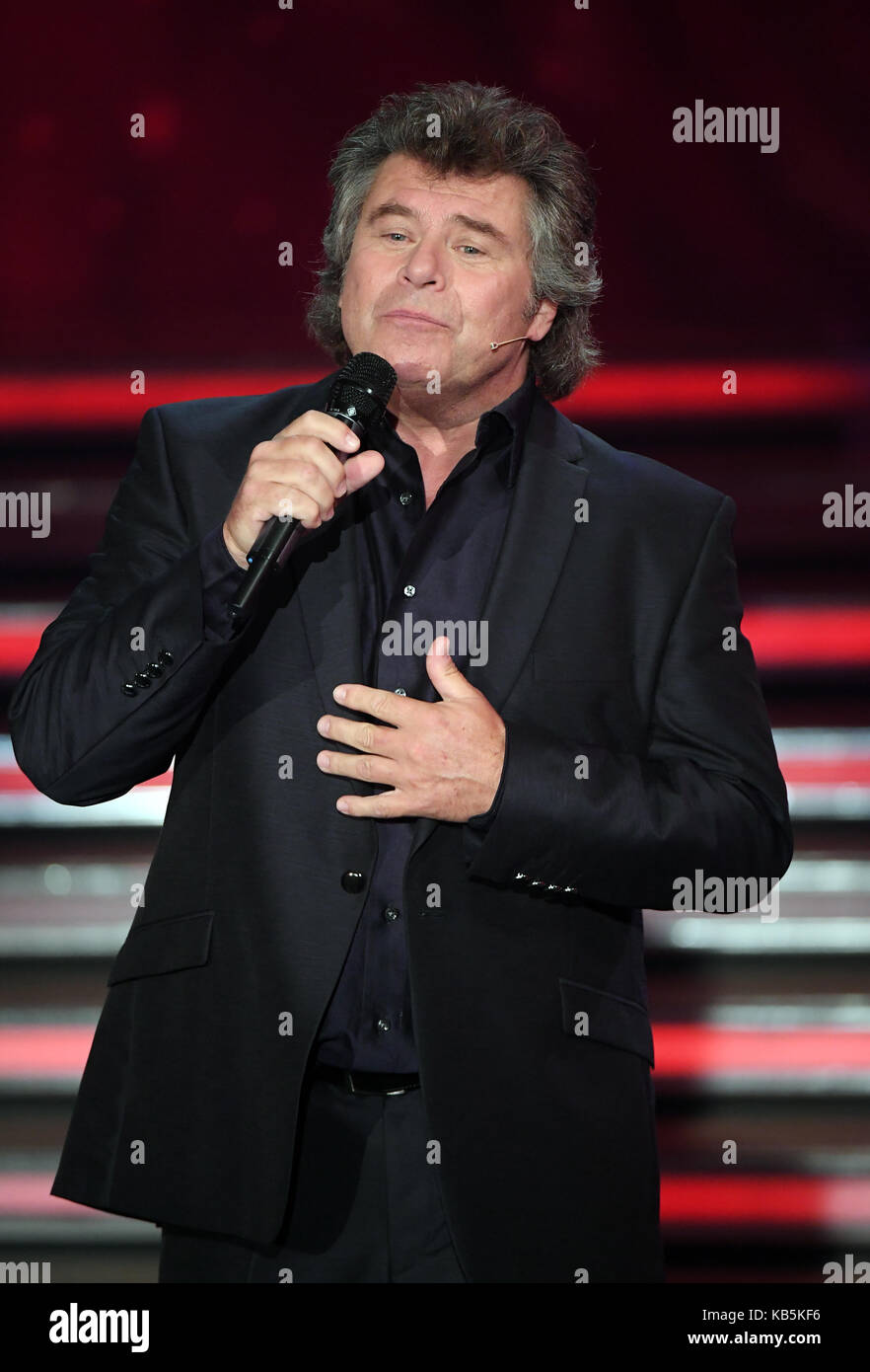 Zwickau, Germany. 27th Sep, 2017. Austrian Schlager singer Andy Borg ...