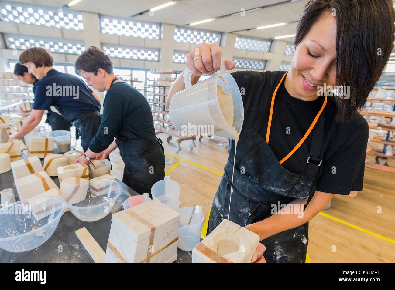 Ceramics factory hi-res stock photography and images - Alamy