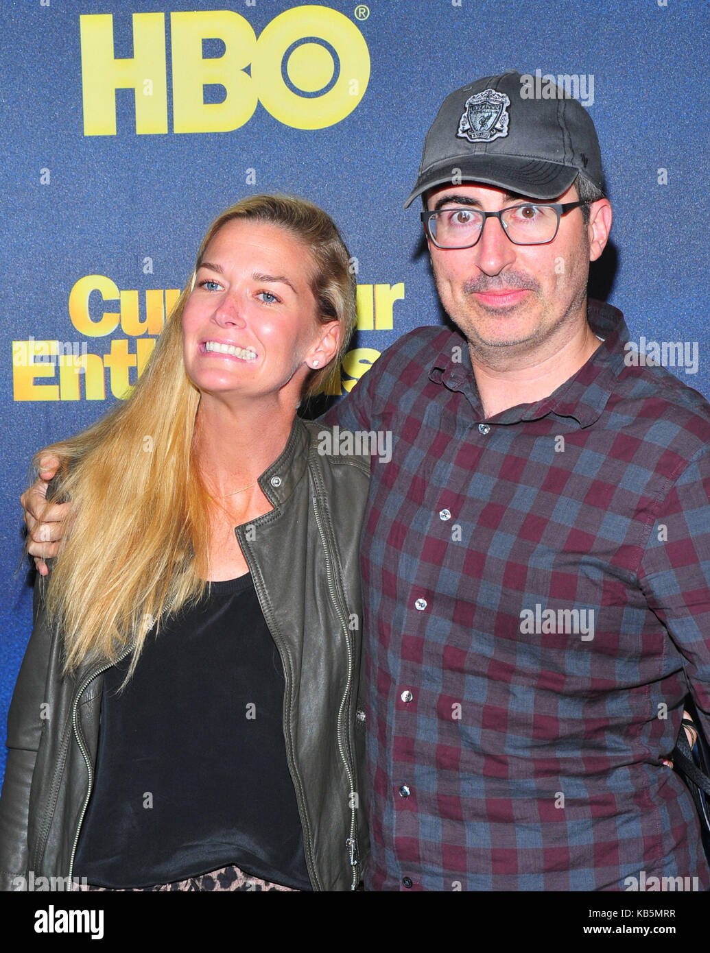 New York, NY, USA. 27th Sep, 2017. Kate Norley and John Oliver attends ...