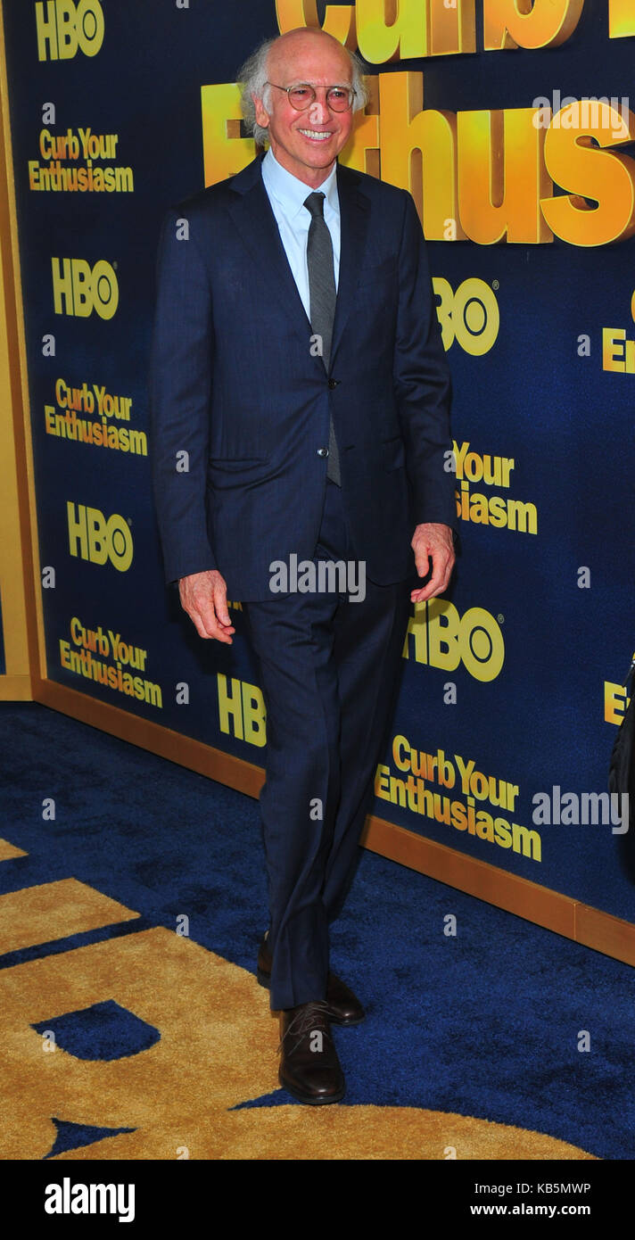 New York, NY, USA. 27th Sep, 2017. Larry David attends 'Curb Your ...