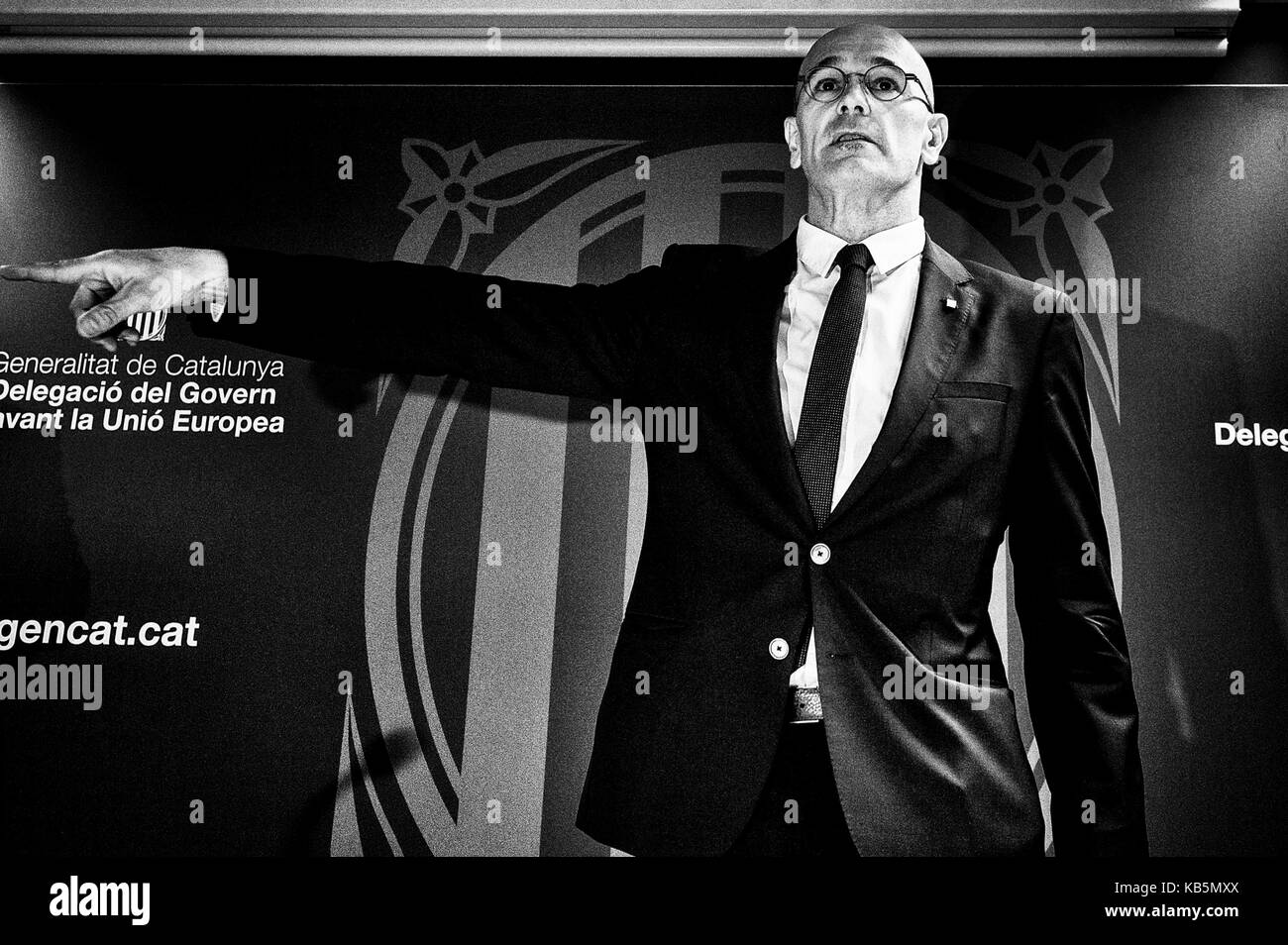 Catalan independence Black and White Stock Photos & Images - Alamy