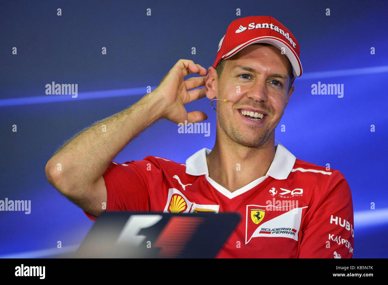 Sepang, Sept. 28. 1st Oct, 2017. Germany's Formula One driver Sebastian ...