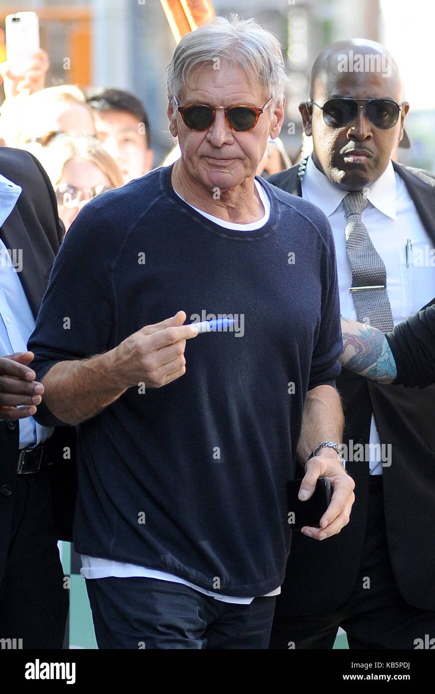 New York, NY, USA. 28th Sep, 2017. Harrison Ford out and about for ...