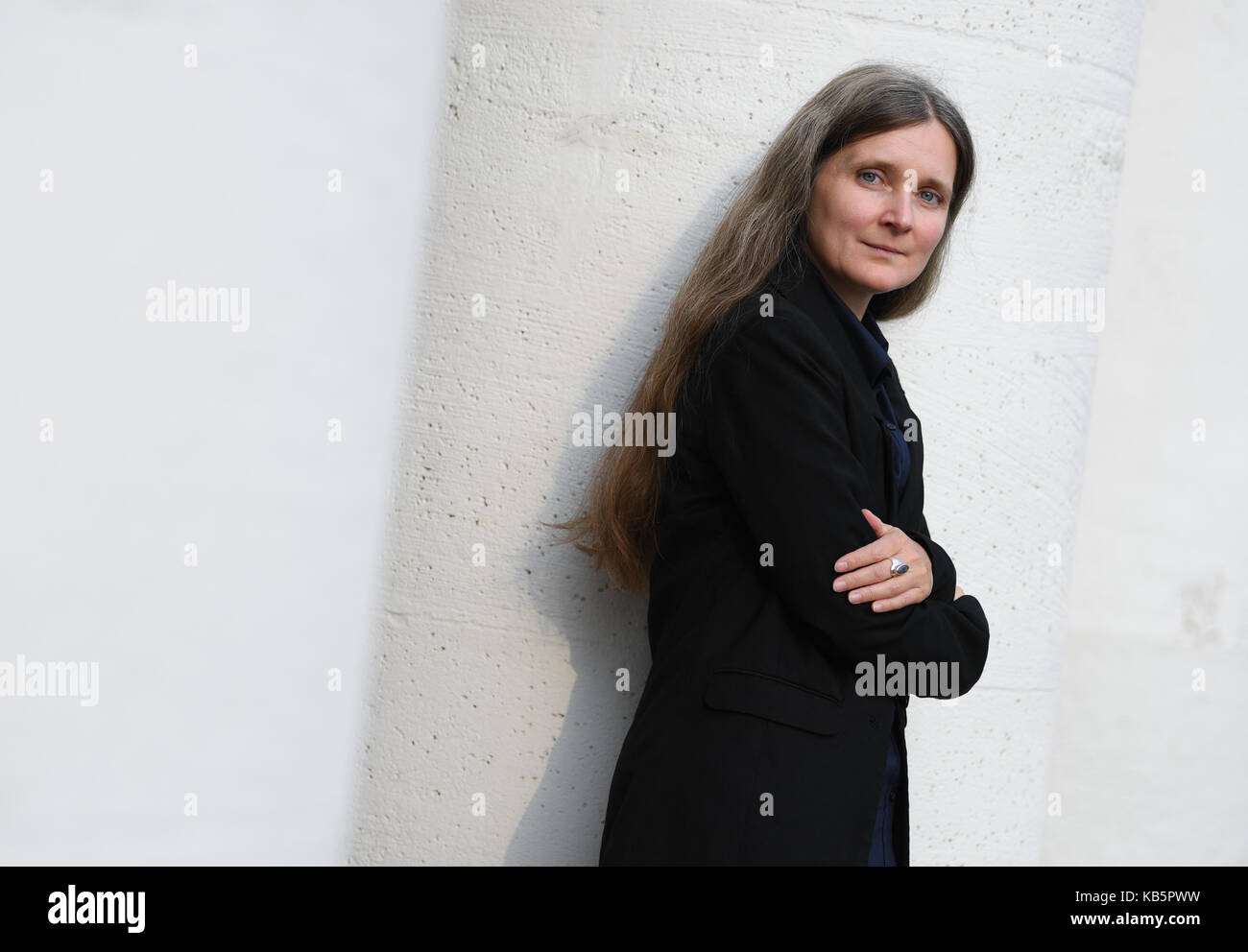 Frankfurt am Main, Germany. 23rd Sep, 2017. The author Marion Poschmann ...
