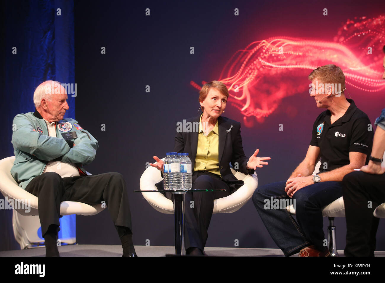 New Scientist Live, London, UK. 28th Sep, 2017. Astronauts, Tim Peake ...