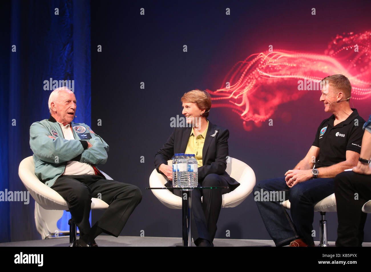 New Scientist Live, London, UK. 28th Sep, 2017. Astronauts, Tim Peake ...