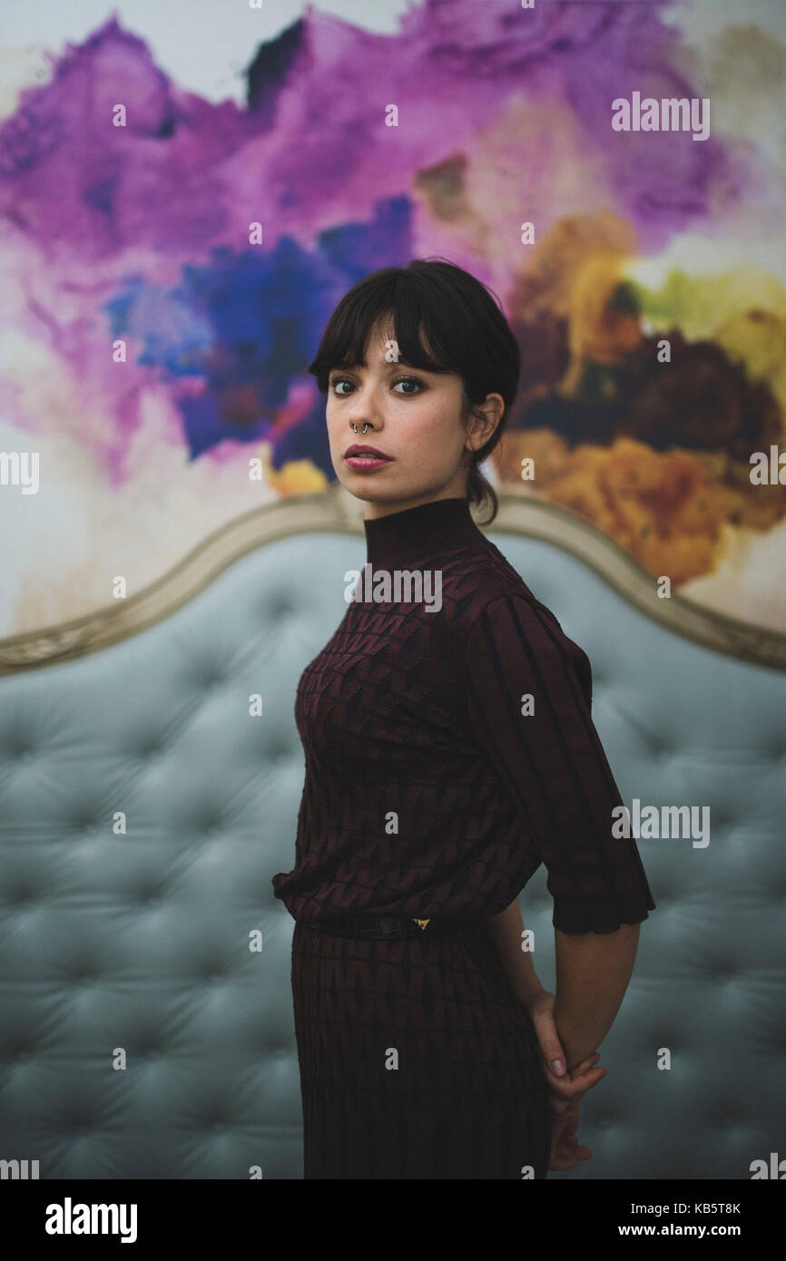 Actress Ana del Castillo posed during the 65th San Sebastian Film ...