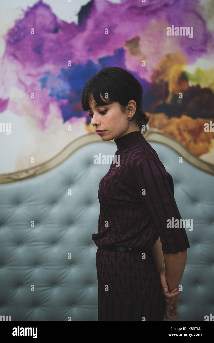 Actress Ana del Castillo posed during the 65th San Sebastian Film ...