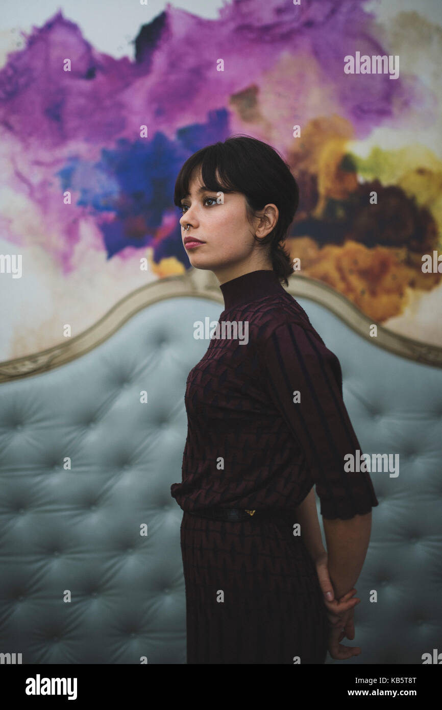 Actress Ana del Castillo posed during the 65th San Sebastian Film ...