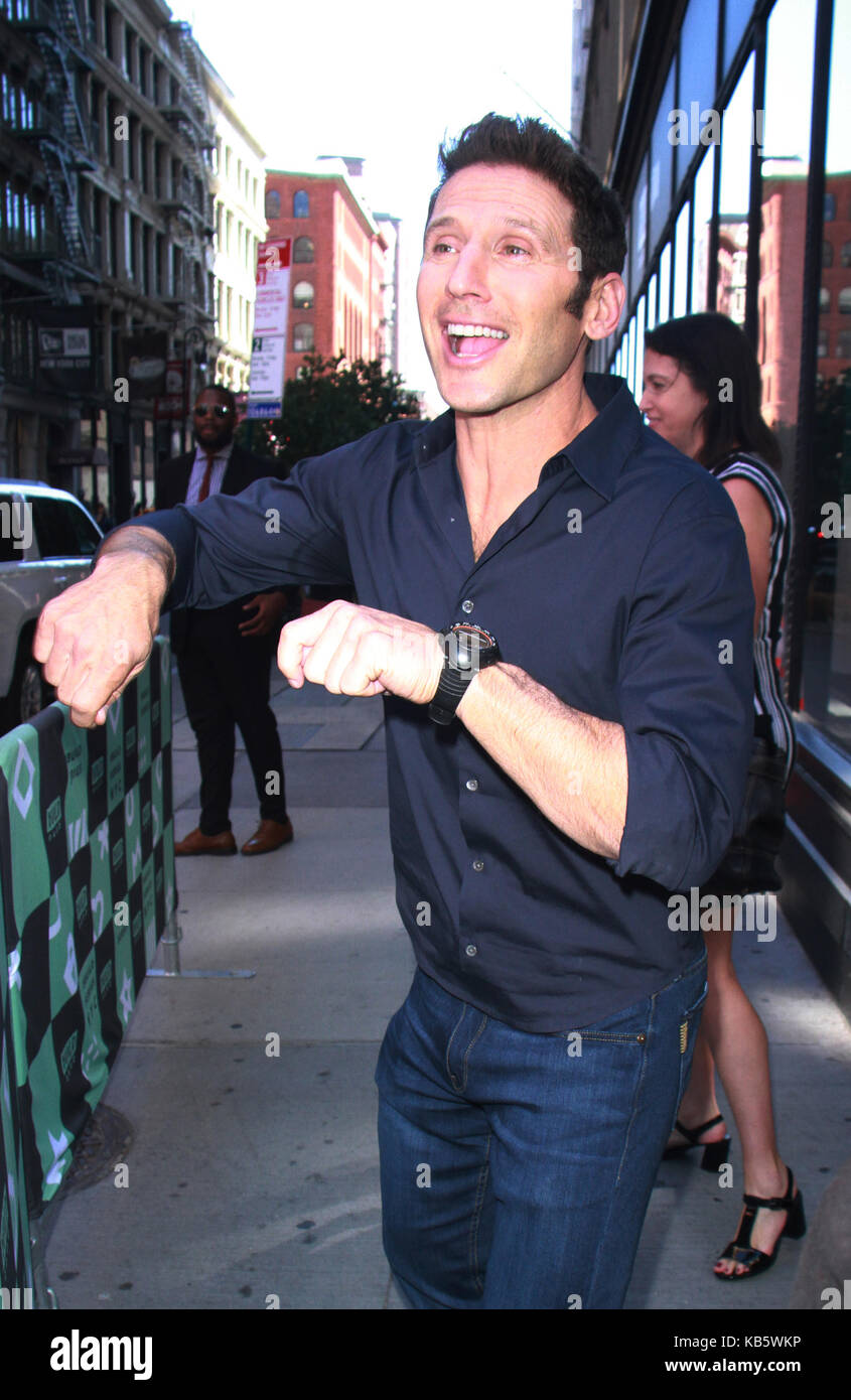 New York, NY, USA. 28th Sep, 2017. Mark Feuerstein at AOL's BUILD ...