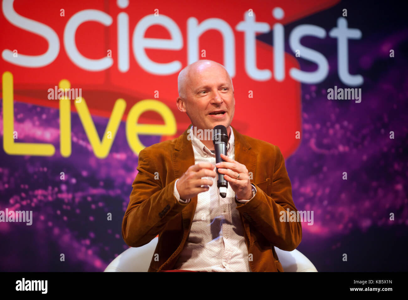 Marcus du Sautoy, Professor of Mathematics, talking about a new musical ...