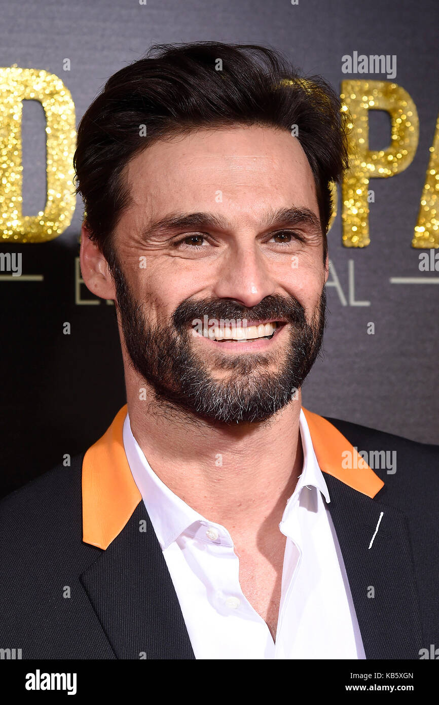 Actor Ivan Sánchez during the premiere of the musical "The Bodyguard ...