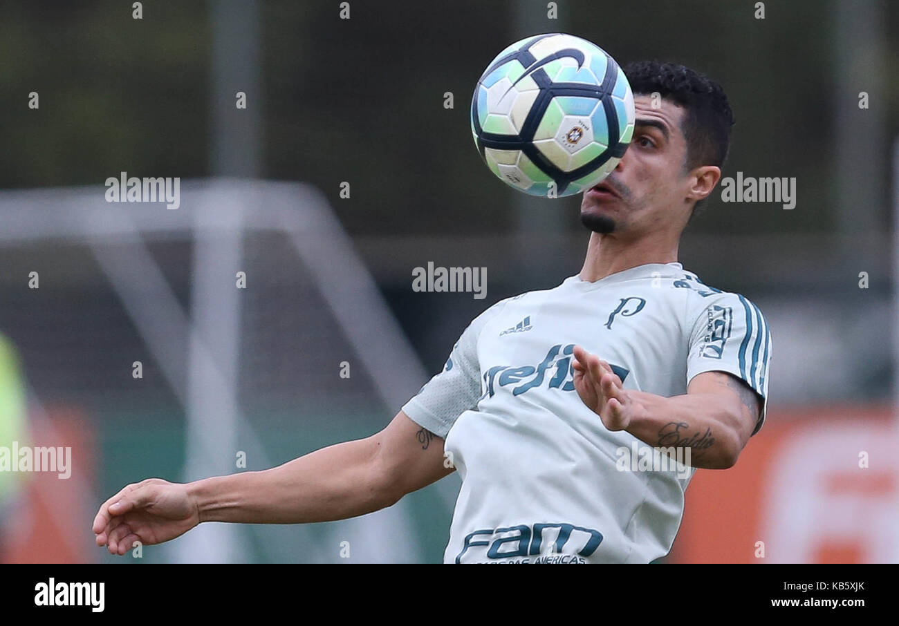 SÃO PAULO, SP - 28.09.2017: TREINO DO PALMEIRAS - The player Egídio ...