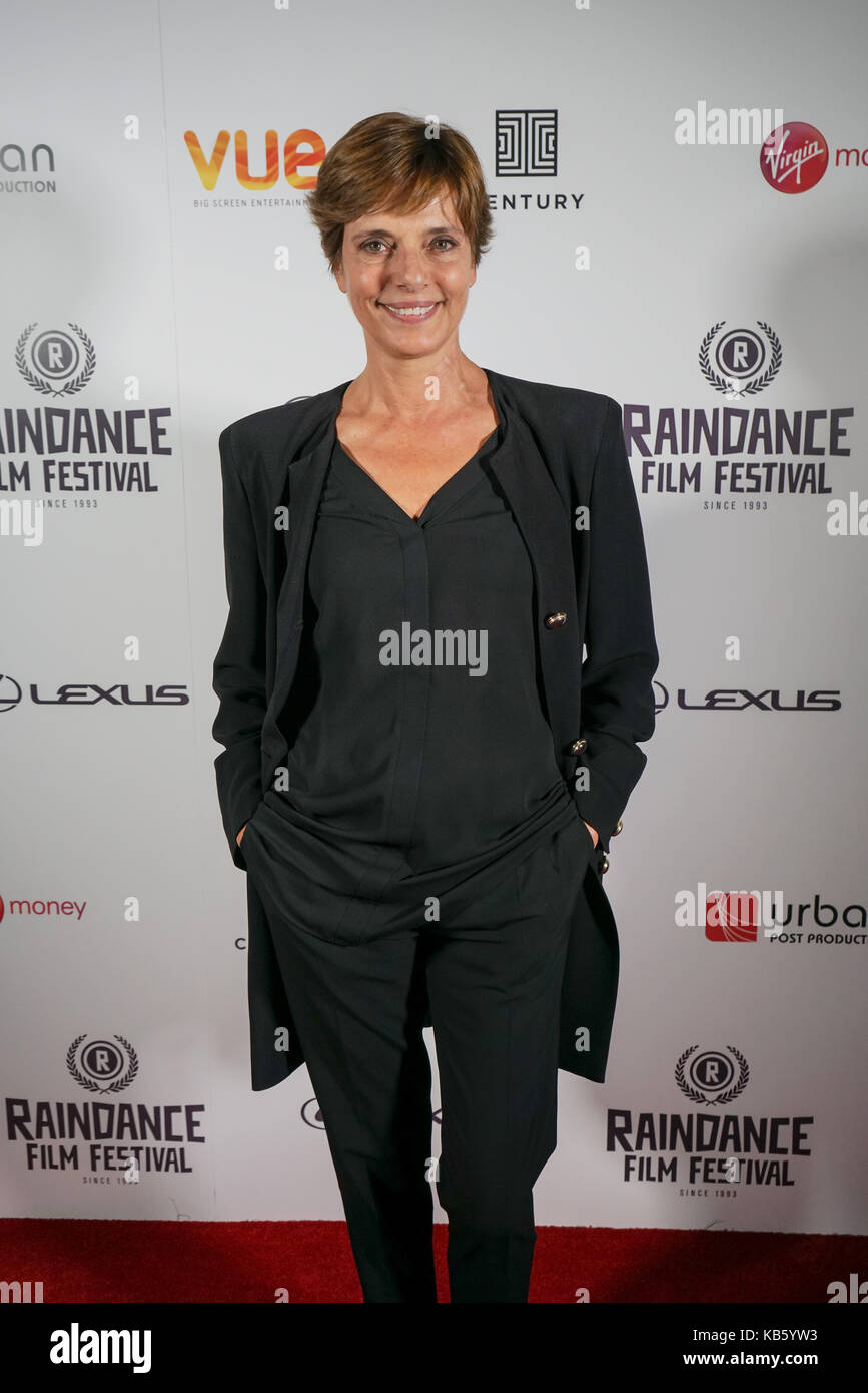 London, England, UK. 28th Sep, 2017. Bettina Giovannini actress of ...