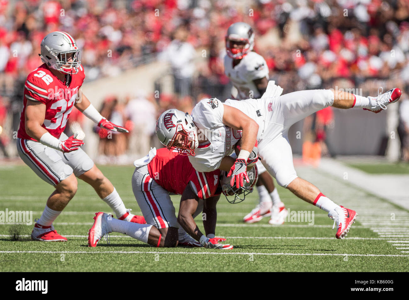 Ohio Stadium, Columbus, OH, USA. 23rd Sep, 2017. Ohio State Buckeyes ...