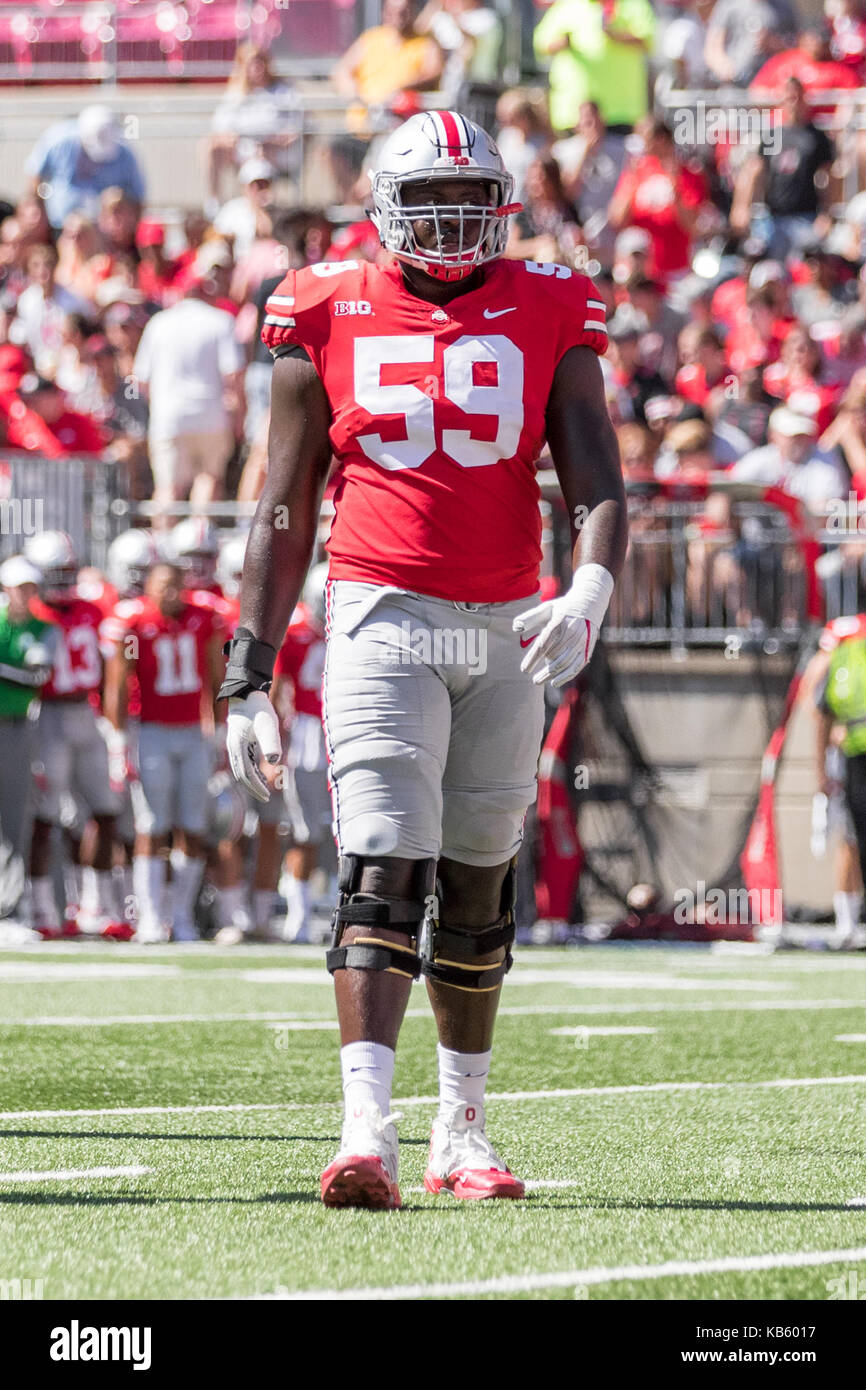 Ohio Stadium, Columbus, OH, USA. 23rd Sep, 2017. Ohio State Buckeyes ...