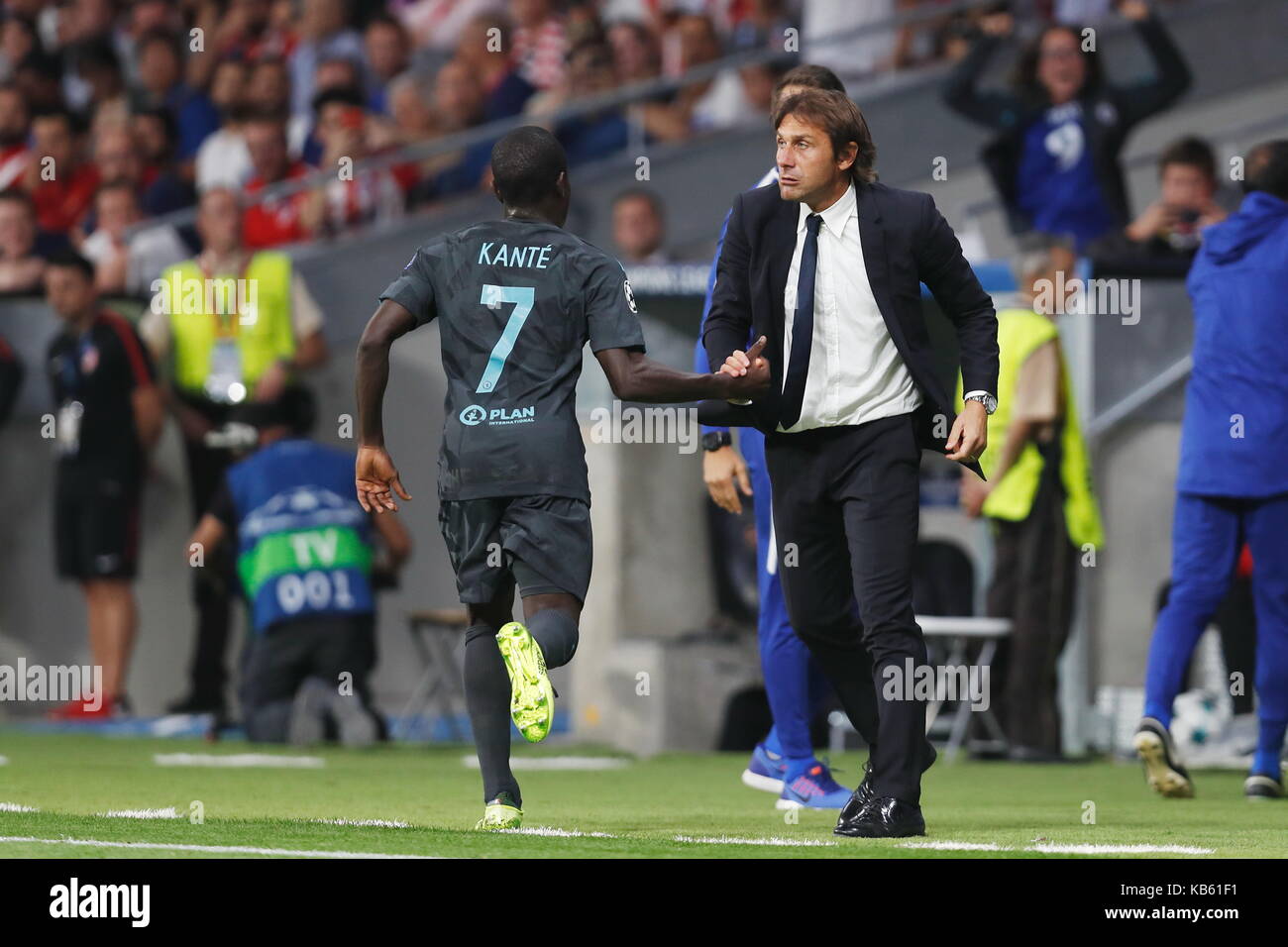 N’golo kante goal hi-res stock photography and images - Alamy