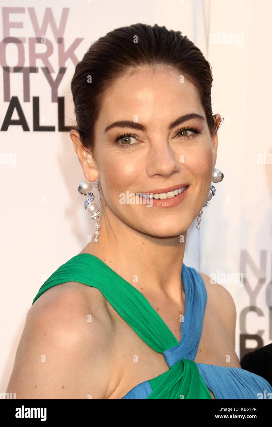 New York, USA. 28th Sep, 2017. Actress MICHELLE MONAGHAN attends the ...