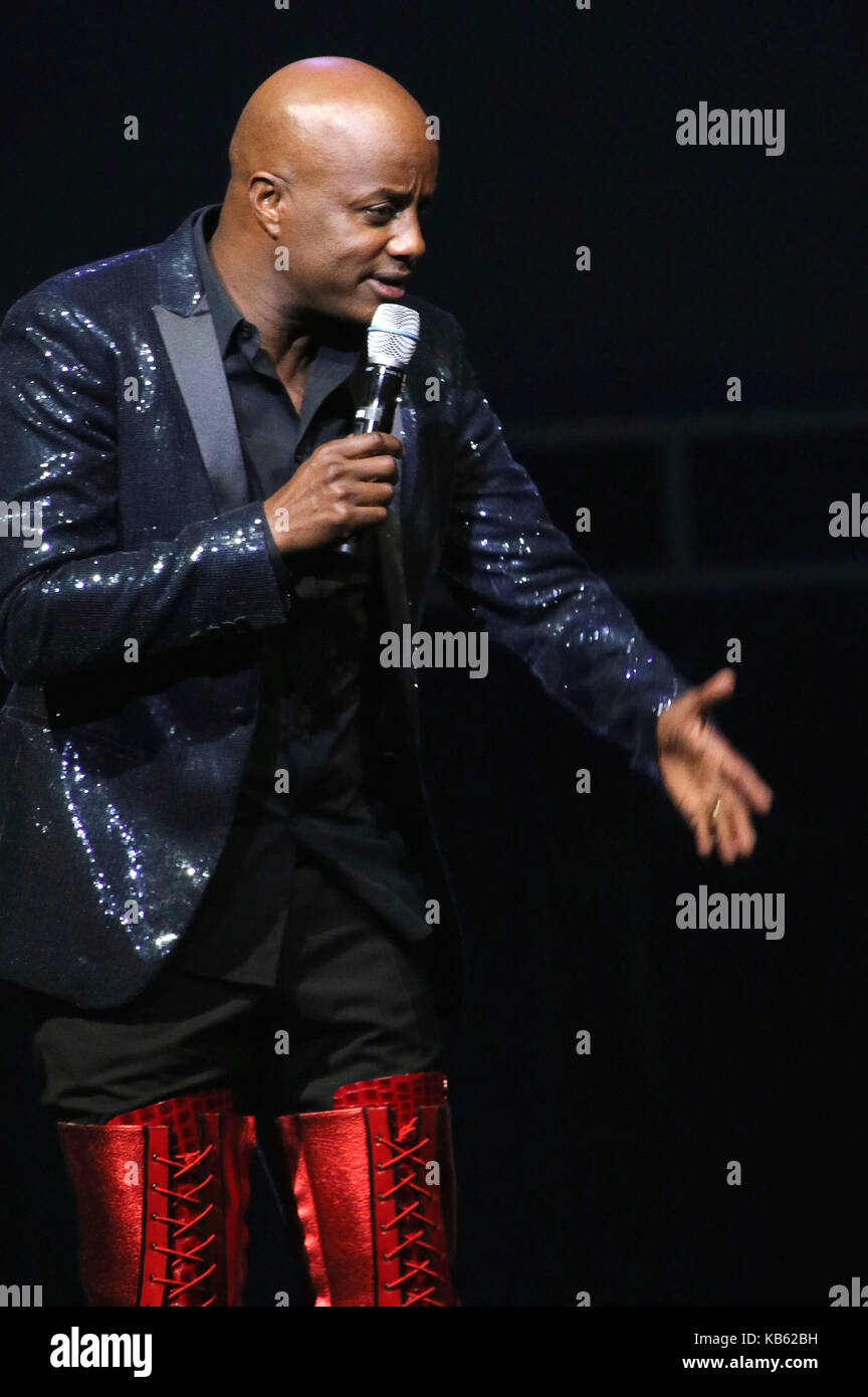 Hamburg, Germany. 28th Sep, 2017. Yared Dibaba during the 'Kinky Boots ...