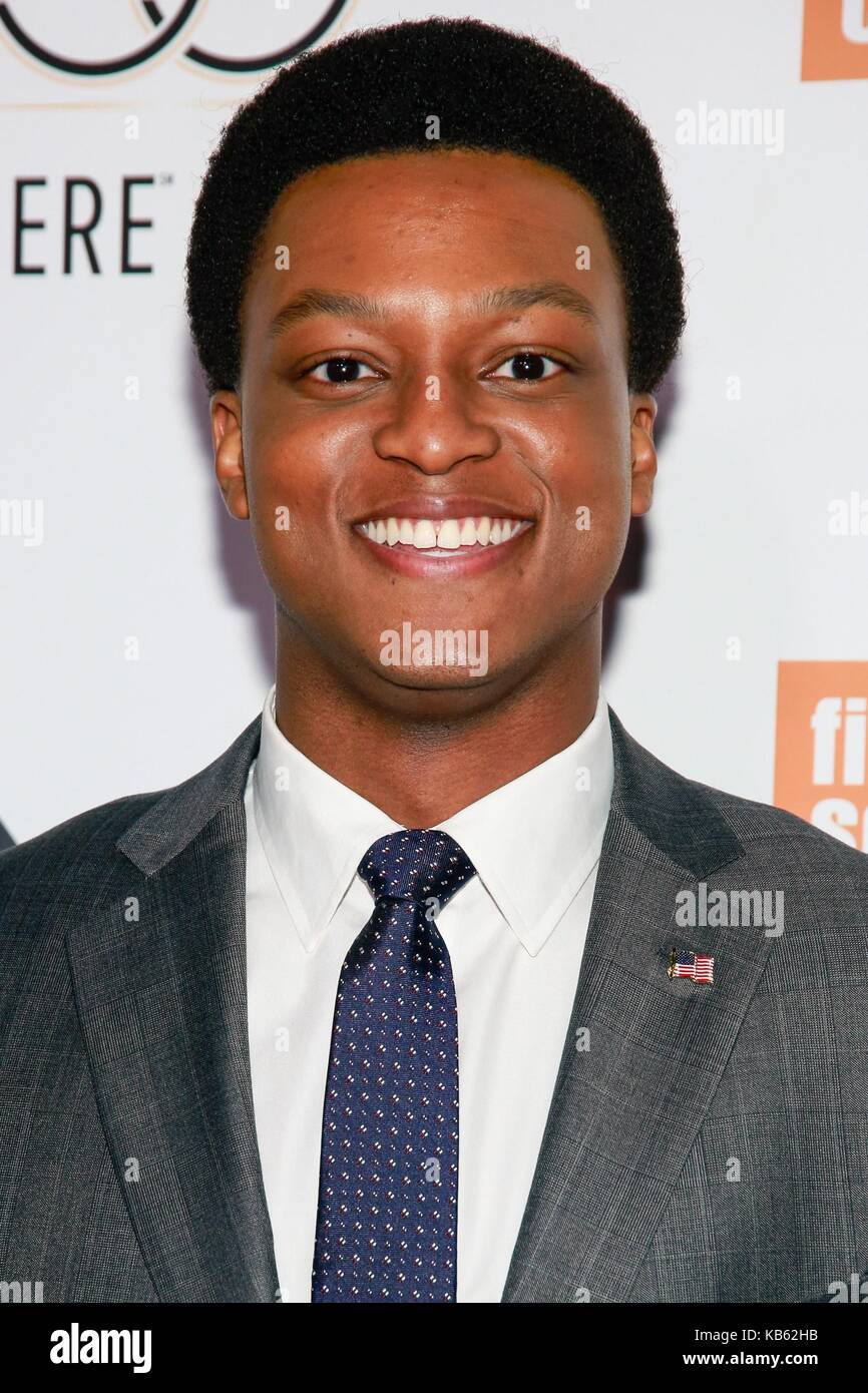 New York, NY, USA. 28th Sep, 2017. J. Quinton Johnson at arrivals for ...