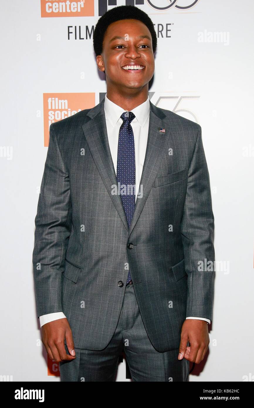 New York, NY, USA. 28th Sep, 2017. J. Quinton Johnson at arrivals for ...