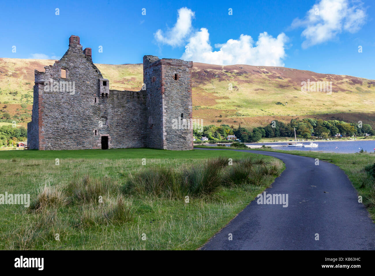 Lochranza Castle, Lochranza, Isle of Arran, North Ayrshire, Scotland ...