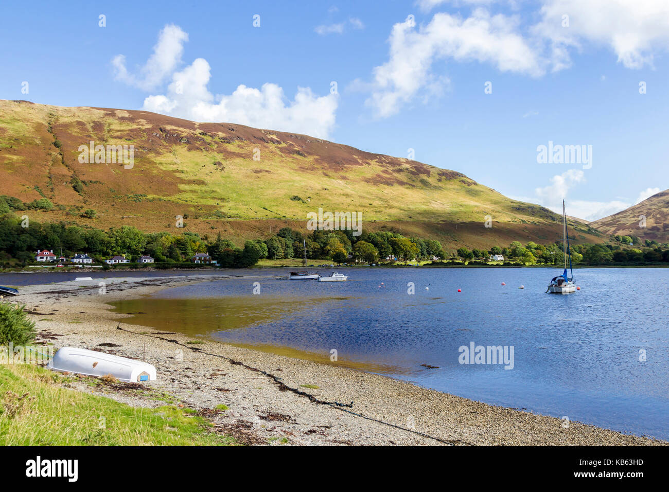 Lochranza Castle, Lochranza, Isle of Arran, North Ayrshire, Scotland ...