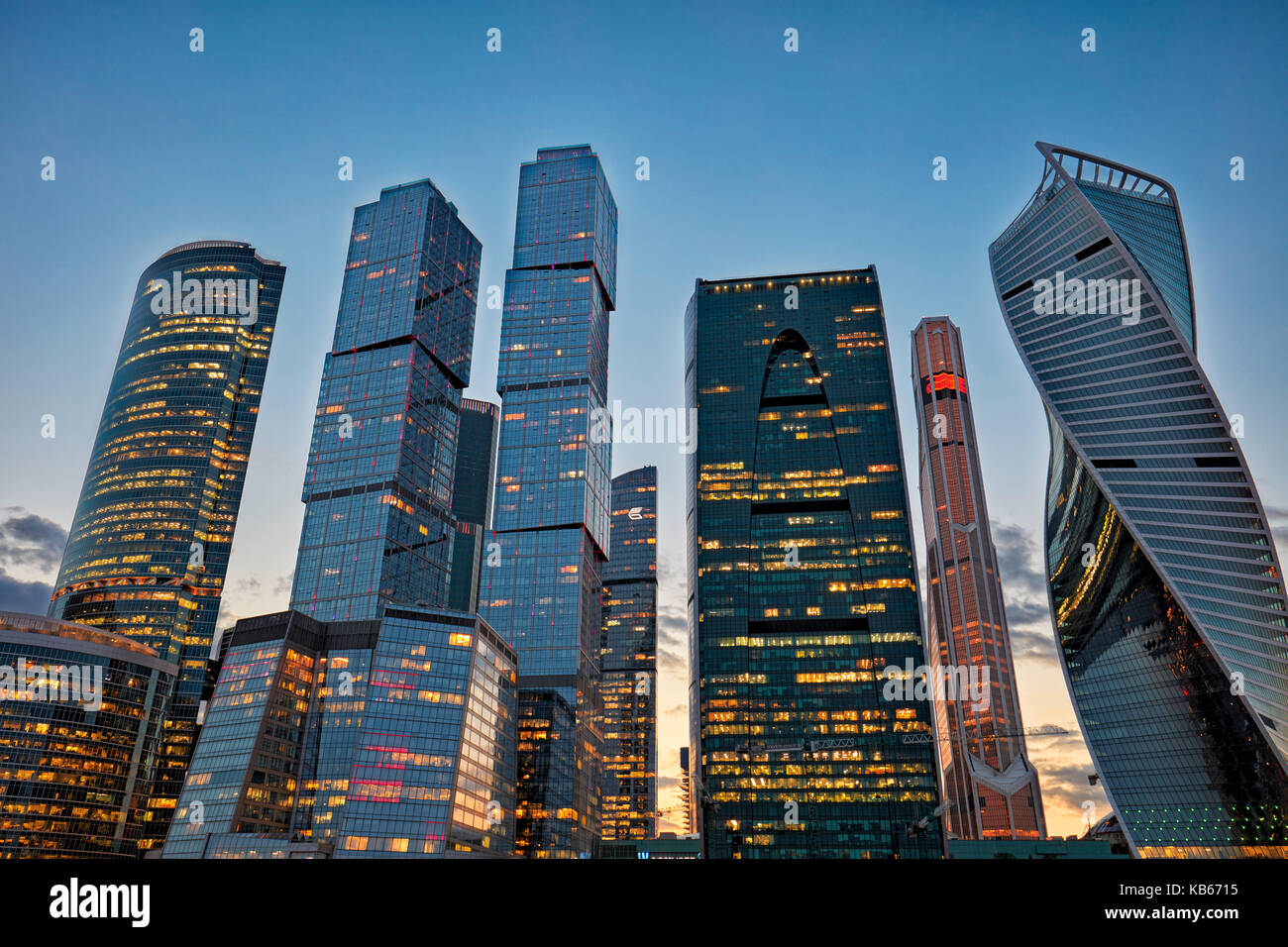 View moscow financial district business hi-res stock photography and ...
