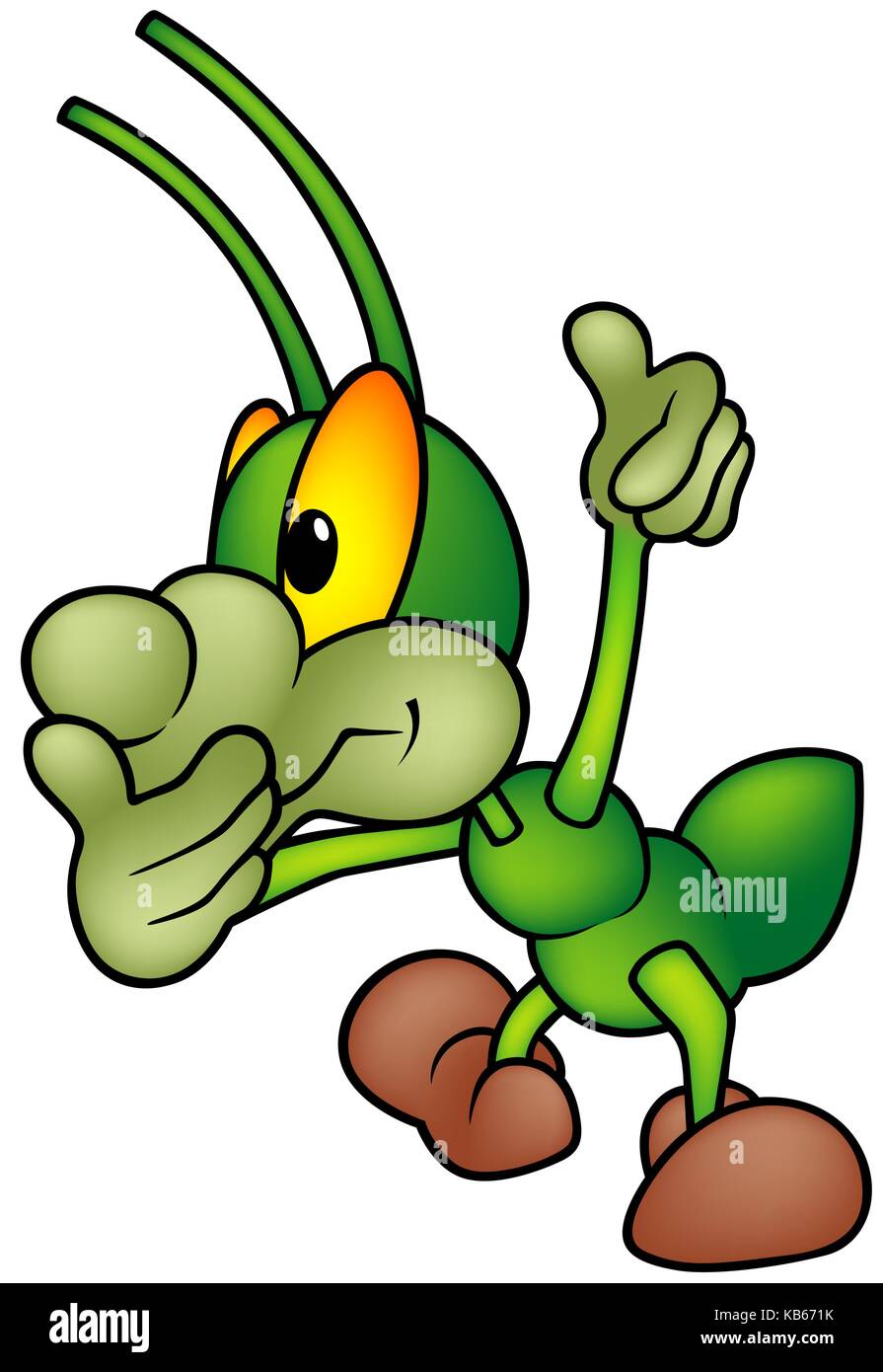 Clever insect Stock Vector Images - Alamy