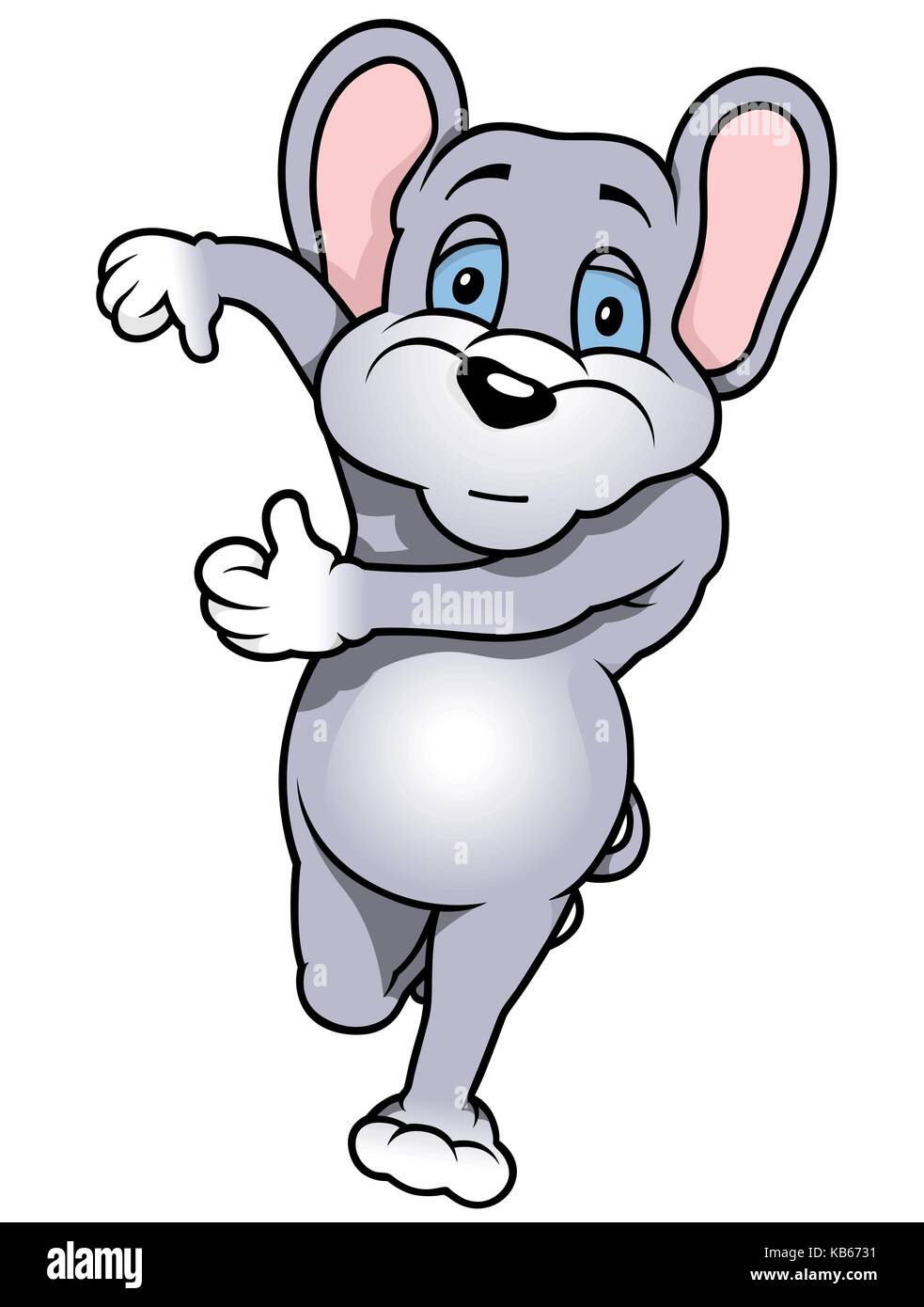 Mouse Running Clipart