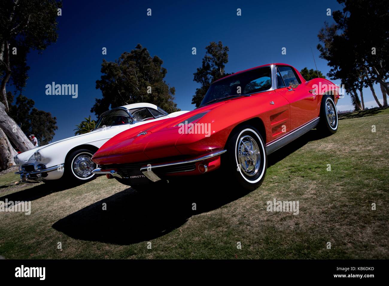 The "Plastic Fantastic All Corvette Show" at the Embarcadero Marina ...