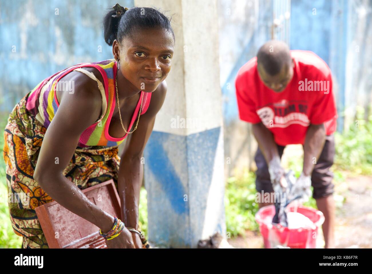 Serabu is located in the southeast of Sierra Leone the hospital is the ...