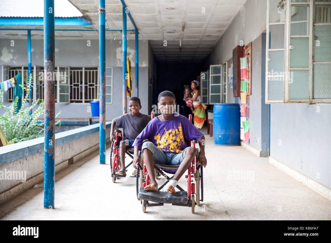 Serabu is located in the southeast of Sierra Leone the hospital is the ...