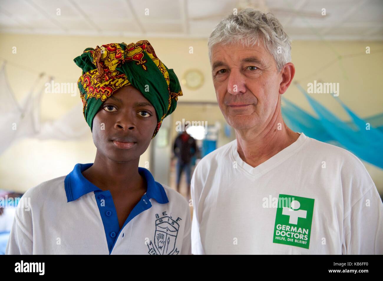 Serabu is located in the southeast of Sierra Leone the hospital is the ...