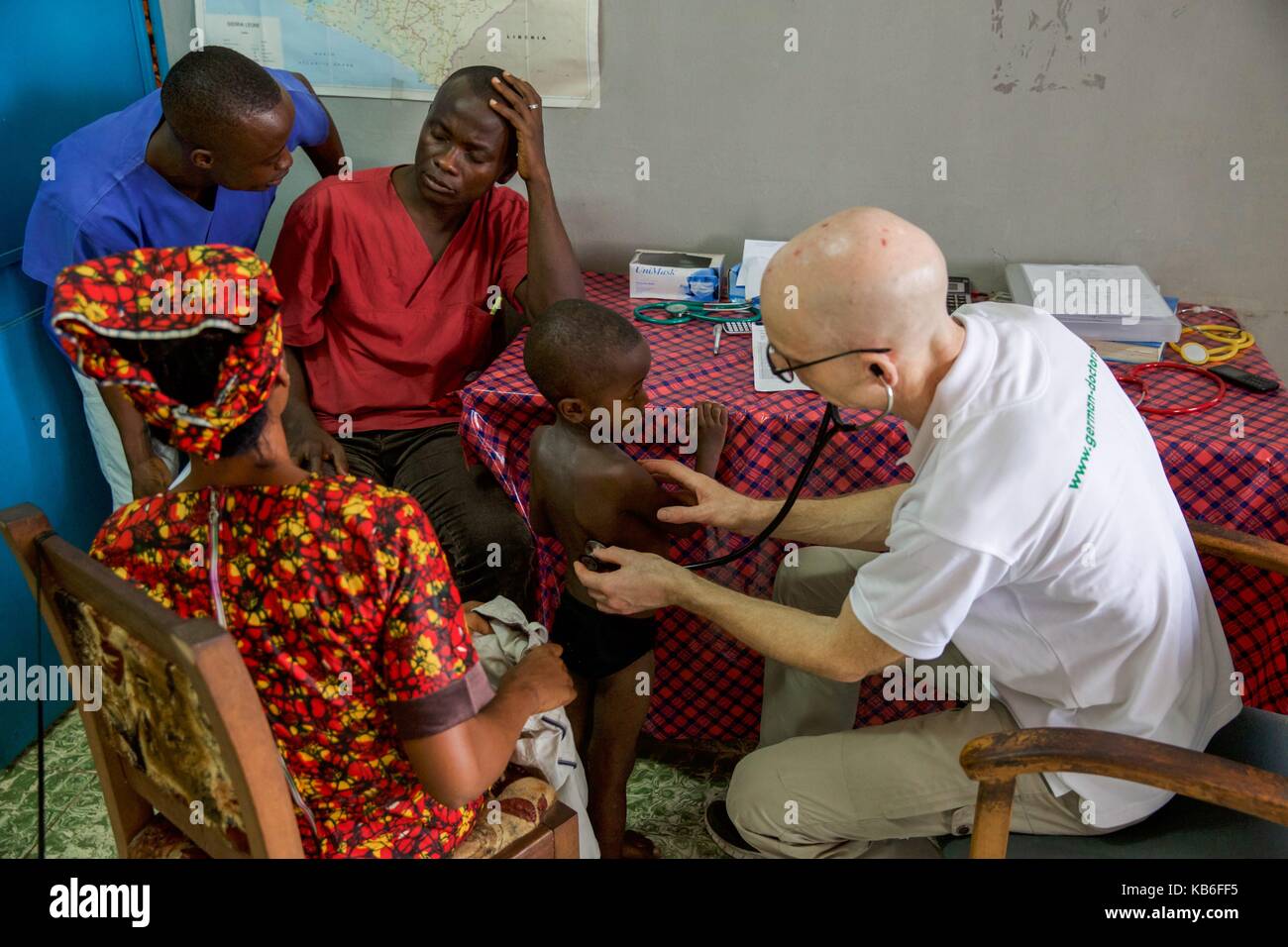 Serabu is located in the southeast of Sierra Leone the hospital is the ...