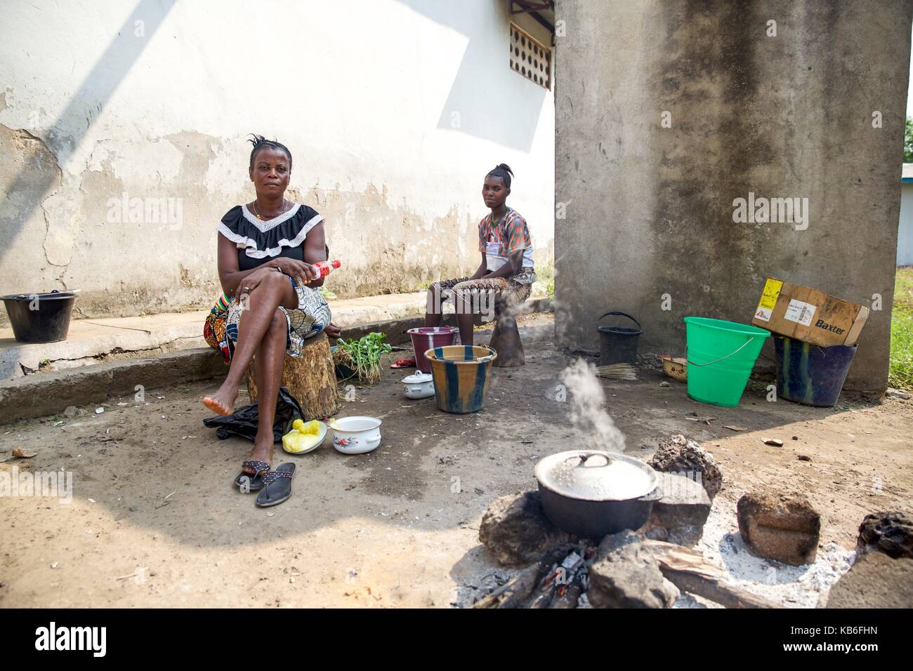 Serabu is located in the southeast of Sierra Leone the hospital is the ...