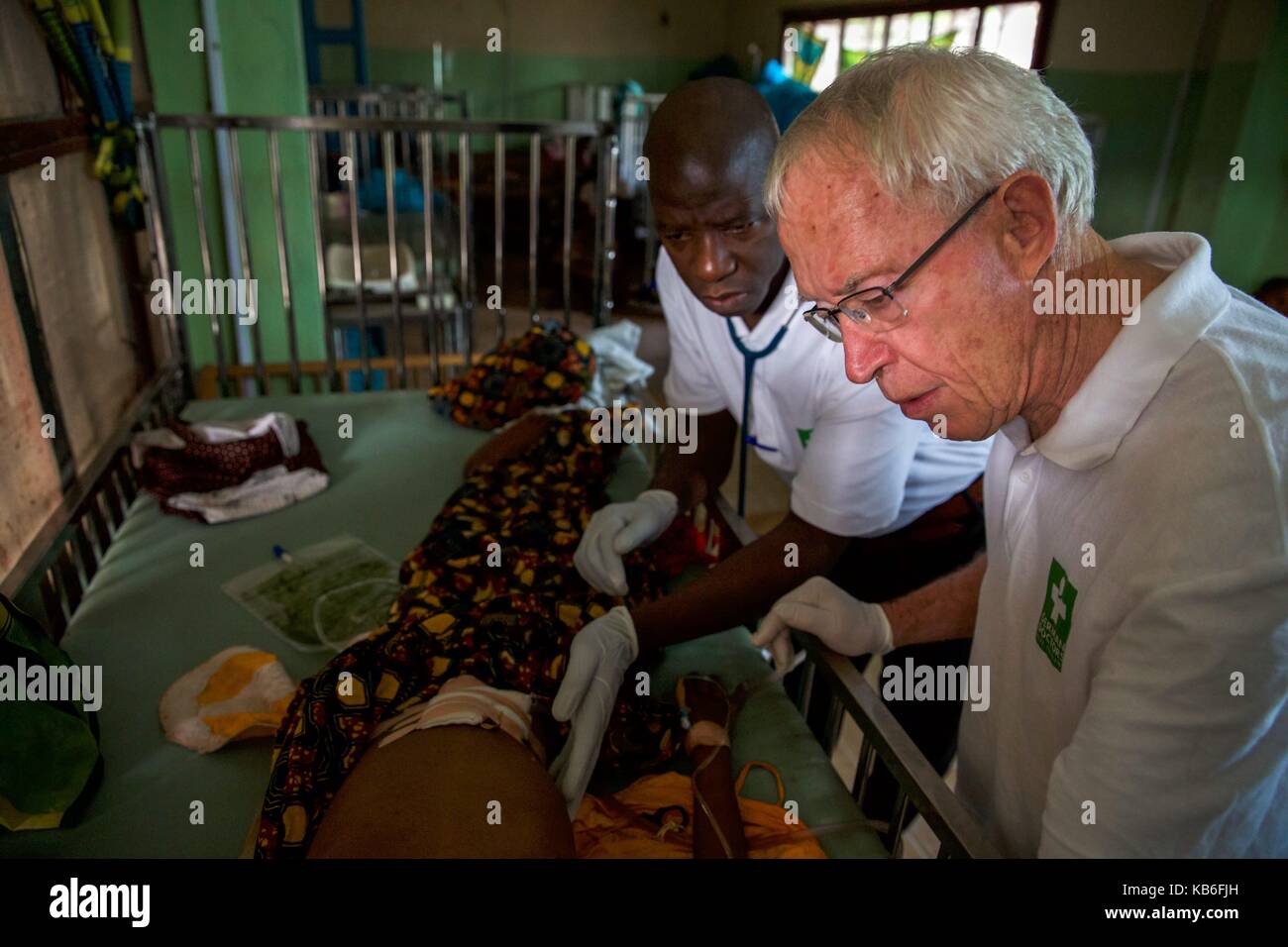 Serabu is located in the southeast of Sierra Leone the hospital is the ...