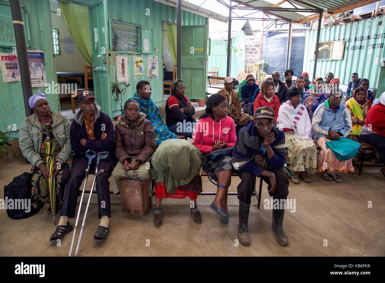 Mathare is a collection of slums in Nairobi, Kenya. The walk-in clinic ...
