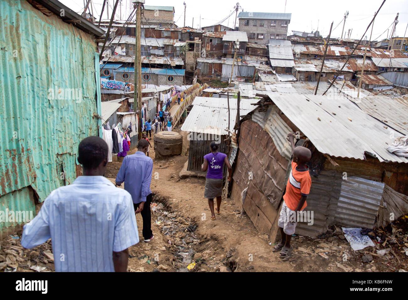 Mathare is a collection of slums in Nairobi, Kenya. The walk-in clinic ...